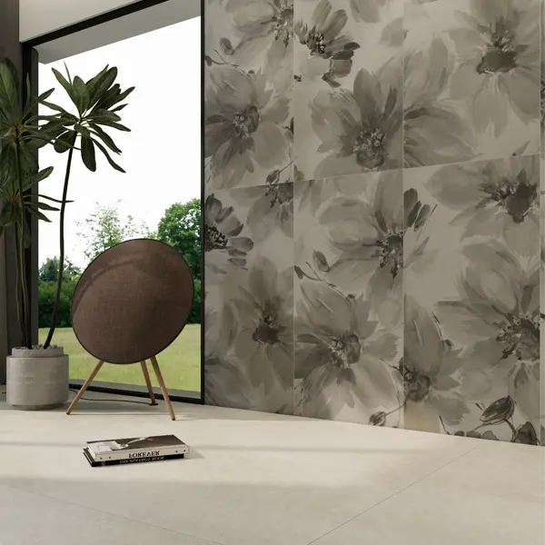 600x1200mm Tile One - Botanica Hibiscus – Elite Design Studio